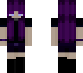 Purple Emo | Minecraft Skins
