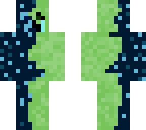 half creeper half sculk creeper | Minecraft Skin