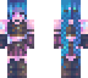Jinx Arcane Minecraft Skins