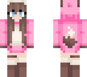 pink fox | Minecraft Skin