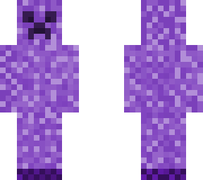 Purple Creeper | Minecraft Skin