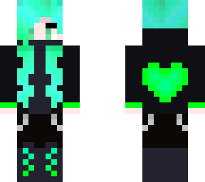 Radioactive Girl | Minecraft Skin