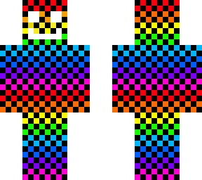 Rainbow Gamer | Minecraft Skin