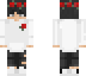 Rose boy | Minecraft Skin