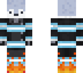 wolfchan fire force | Minecraft Skin
