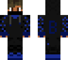 Blue Bandit | Minecraft Skin