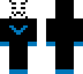 blue hacker | Minecraft Skin