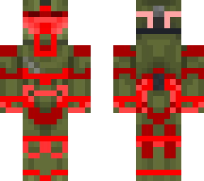 charged master chief | Minecraft Skins