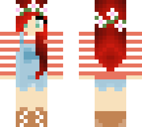 Cute Spring Girl | Minecraft Skin