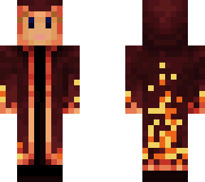 Fiery Mage | Minecraft Skin