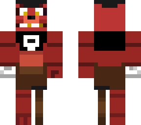 glamrock foxy | Minecraft Skins