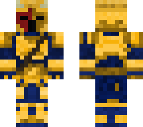 Golden knight | Minecraft Skin