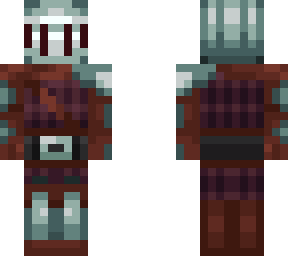 Red Eye'd Pillager knight | Minecraft Skin