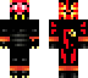 Shadow Solgaleo | Minecraft Skin