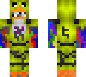 Withered Chica | Minecraft Skin