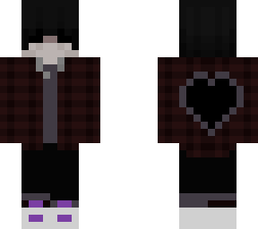 Armas black heart | Minecraft Skin