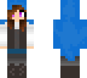 Blue Riding Hood | Minecraft Skin