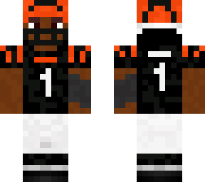 Cincinnati Bengals Player (Ja'Marr Chase) | Minecraft Skin