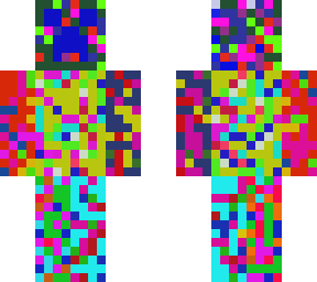 rgb creeper | Minecraft Skins