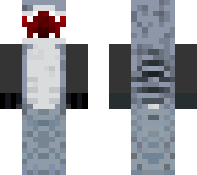 double bionic arm shark | Minecraft Skin
