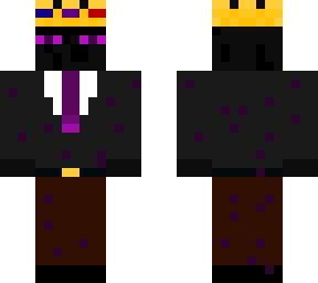 enderman king | Minecraft Skin