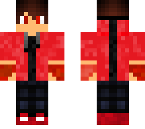 fire gamer | Minecraft Skin