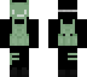 Green Demon Soldier | Minecraft Skin