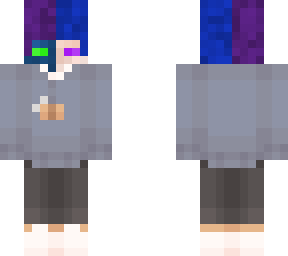 Hybrid human phantom | Minecraft Skin