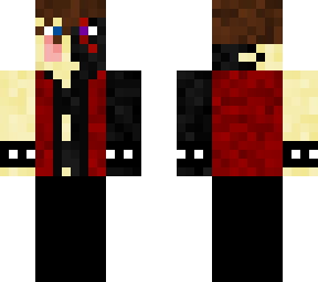Me as Enderman Human/ Prince of the End | Minecraft Skin