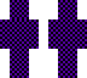 purple & black | Minecraft Skin