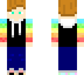 rainbow boy | Minecraft Skins