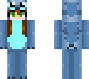 Stitch Onesie Minecraft Skins