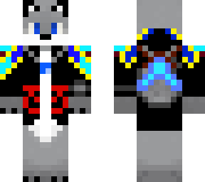wolf furry | Minecraft Skins