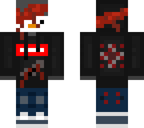 Blindfolded Drippy Penguin | Minecraft Skin