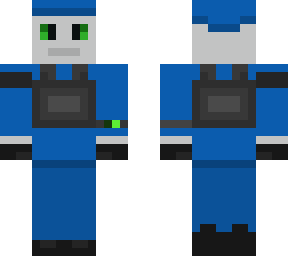 Blue Ravenfield Soldier | Minecraft Skin