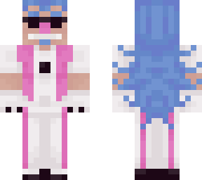 Dj Music Man (design by clownsuu) | Minecraft Skin