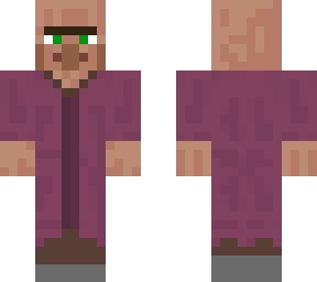 Old Priest Villager | Minecraft Skin