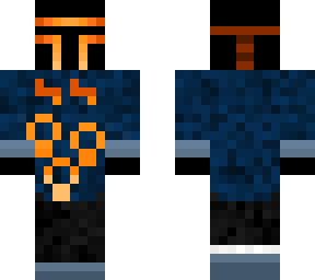Orange Robe | Minecraft Skin