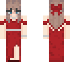red dress | Minecraft Skin