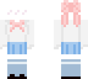 School Girl Outfit Base | Minecraft Skin