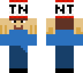 tnt head | Minecraft Skins
