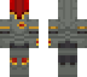 Upgrade Red Armor | Minecraft Skin