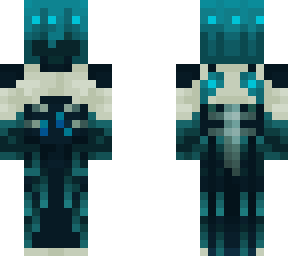 Warden Girl Minecraft Skins