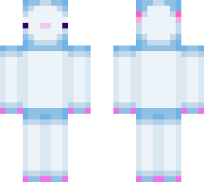 axolotl boy cool pink | Minecraft Skins