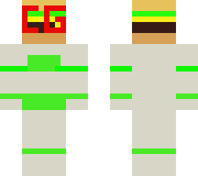 Camodo gaming wobbly life alien suit | Minecraft Skin