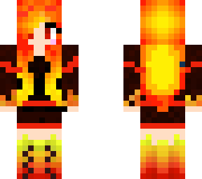 Flame | Minecraft Skin