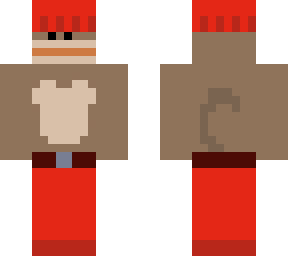 HARAMBE RED | Minecraft Skin