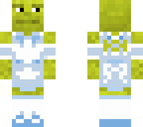 Maid shrek | Minecraft Skin