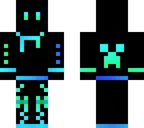 Neon Void V2 | Minecraft Skin