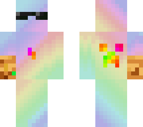 Rainbow Skin | Minecraft Skin